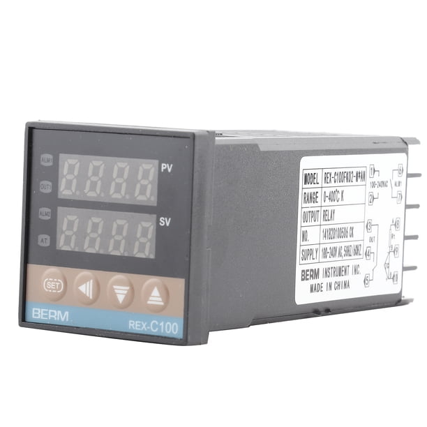 Small Overshoot REX-C100 Thermostat Temperature Measurement Temperature ...