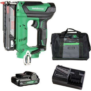 Metabo HPT N1804DAM 18V MultiVolt Brushless 18-Gauge Lithium-Ion 1/4 in ...