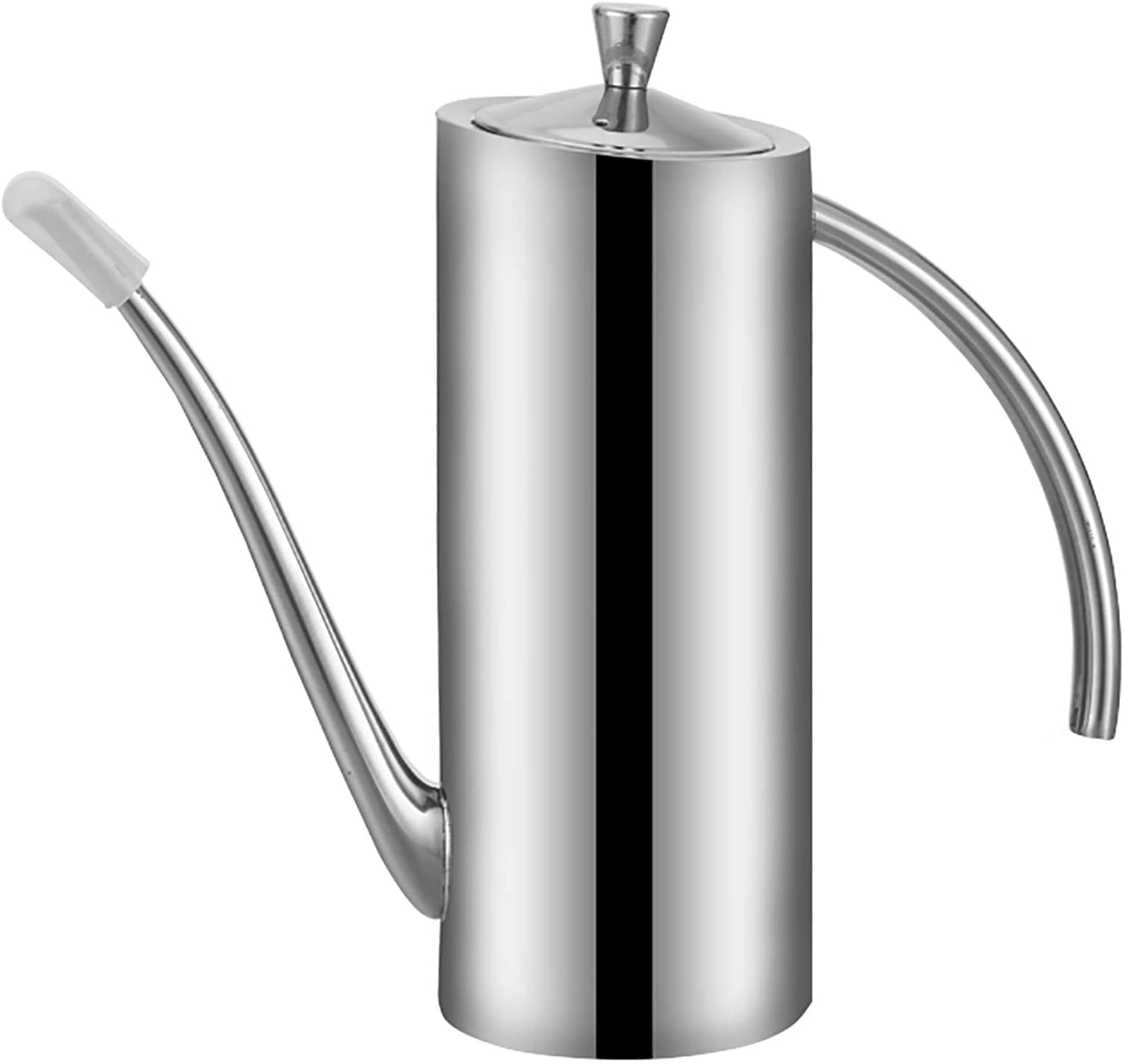 Oive Oil Dispenser, 304 Stainless Steel Oil Pouring Can, 24oz Drip Free ...