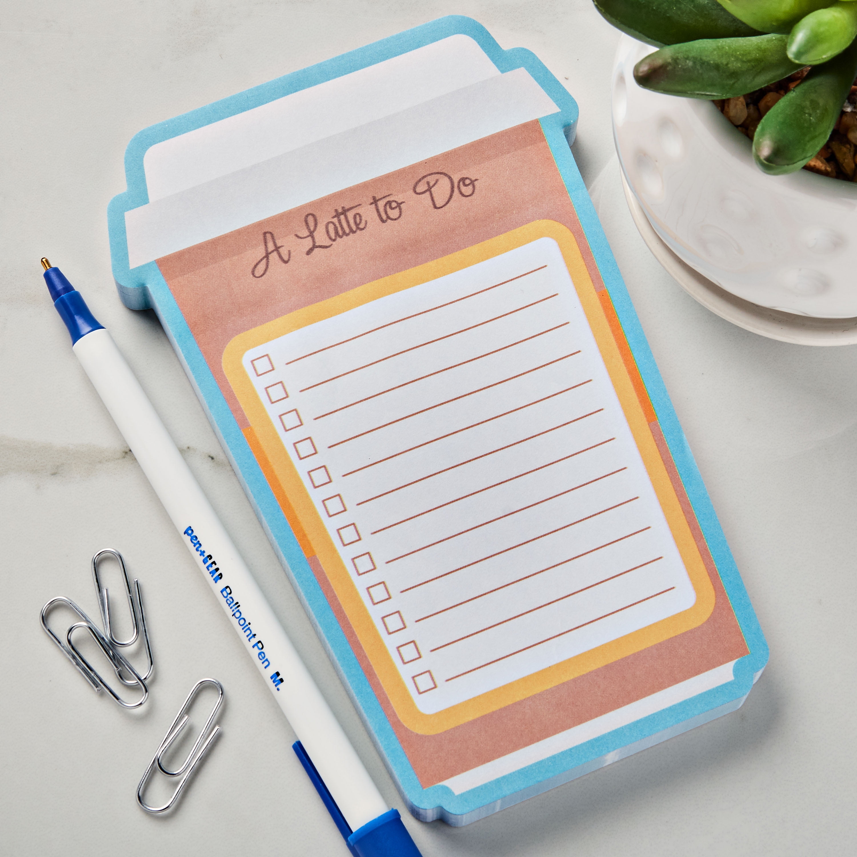 Pen+Gear 4′ x 6′ Sticky Notes, 100 Adhesive Paper Notes for Notetaking ...