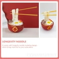 Eease Birthday Longevity Noodles Cake Topper for Party Supplies ...