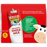 Horizon Organic Shelf-Stable Whole Milk Boxes, 8 fl oz, 6 Pack ...