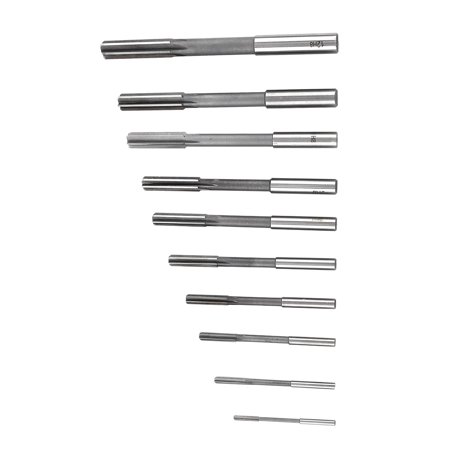 Straight Shank, 10Pcs Chucking Machine Reamer, HSS H8 Portable Reamer ...
