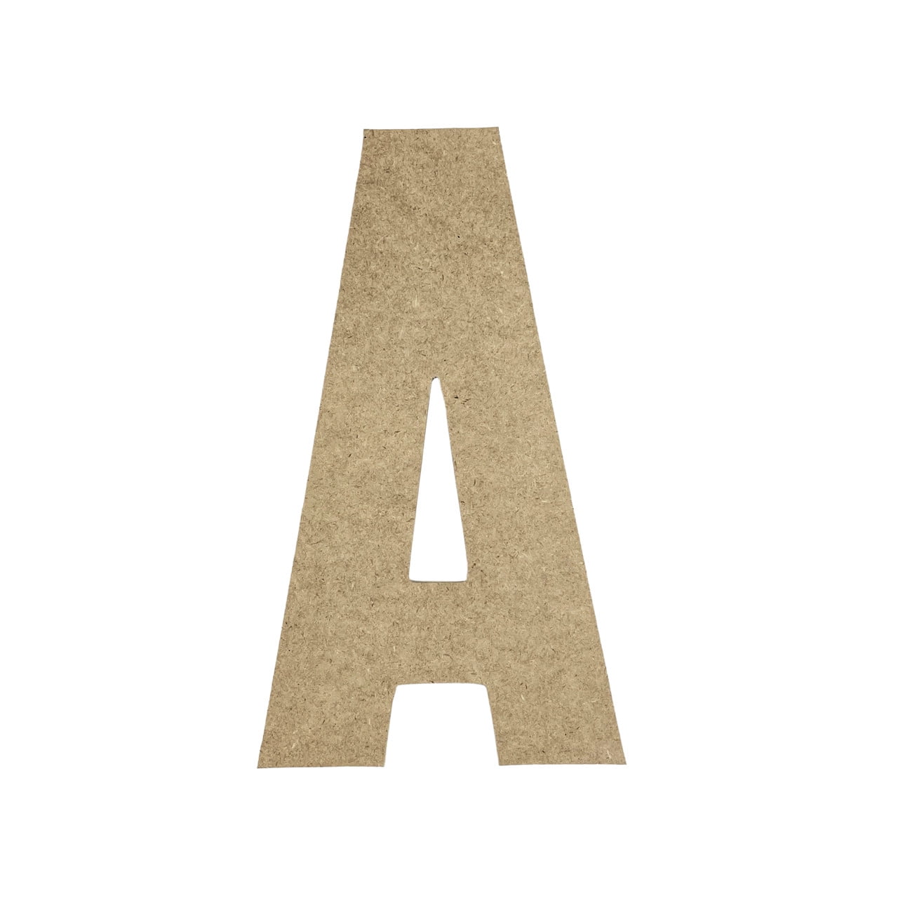 4" Wooden Superhero Letter A Unfinished, American Captain Font, Craft ...