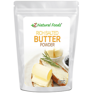 Hoosier Hill Farm Real Butter Powder, 1 lb Shelf Stable Dehydrated ...