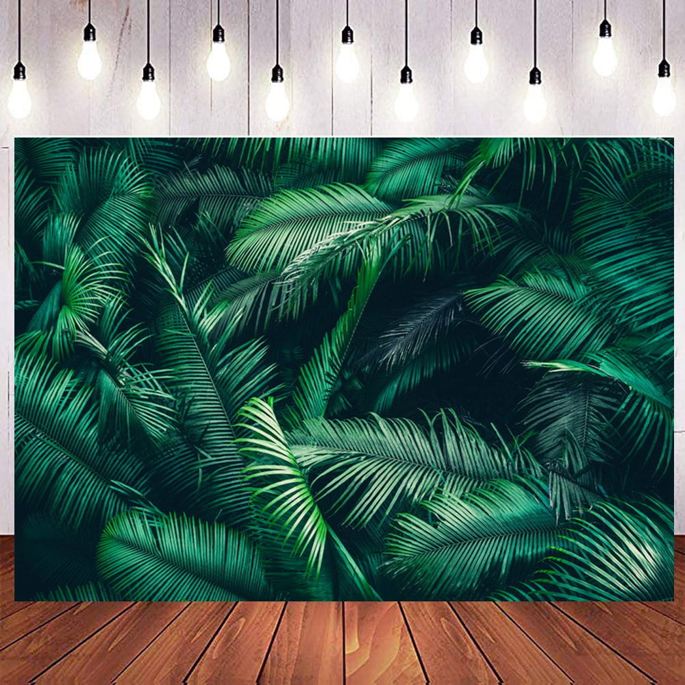Buy Tycncty W-766 Vinyl Photography Backgrounds Grass Green Leaves ...