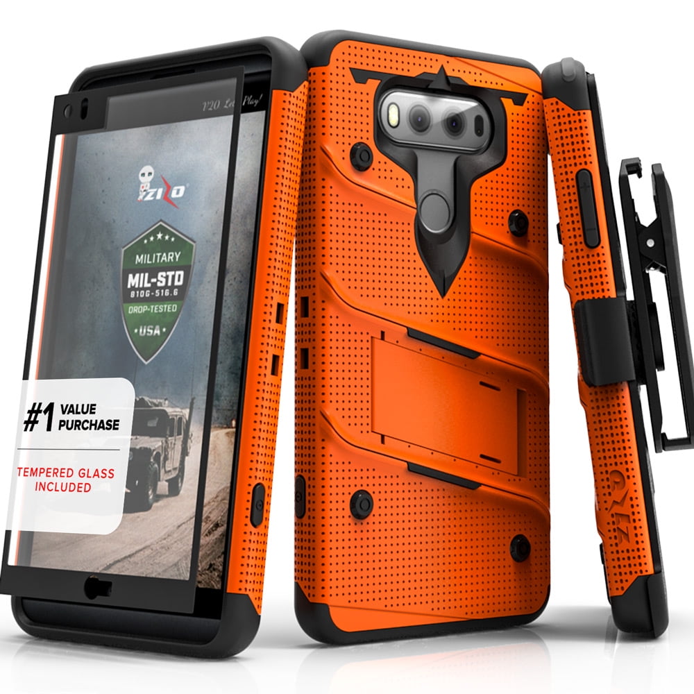 Zizo BOLT Series compatilbe with LG V20 Case Military Grade Drop Tested ...
