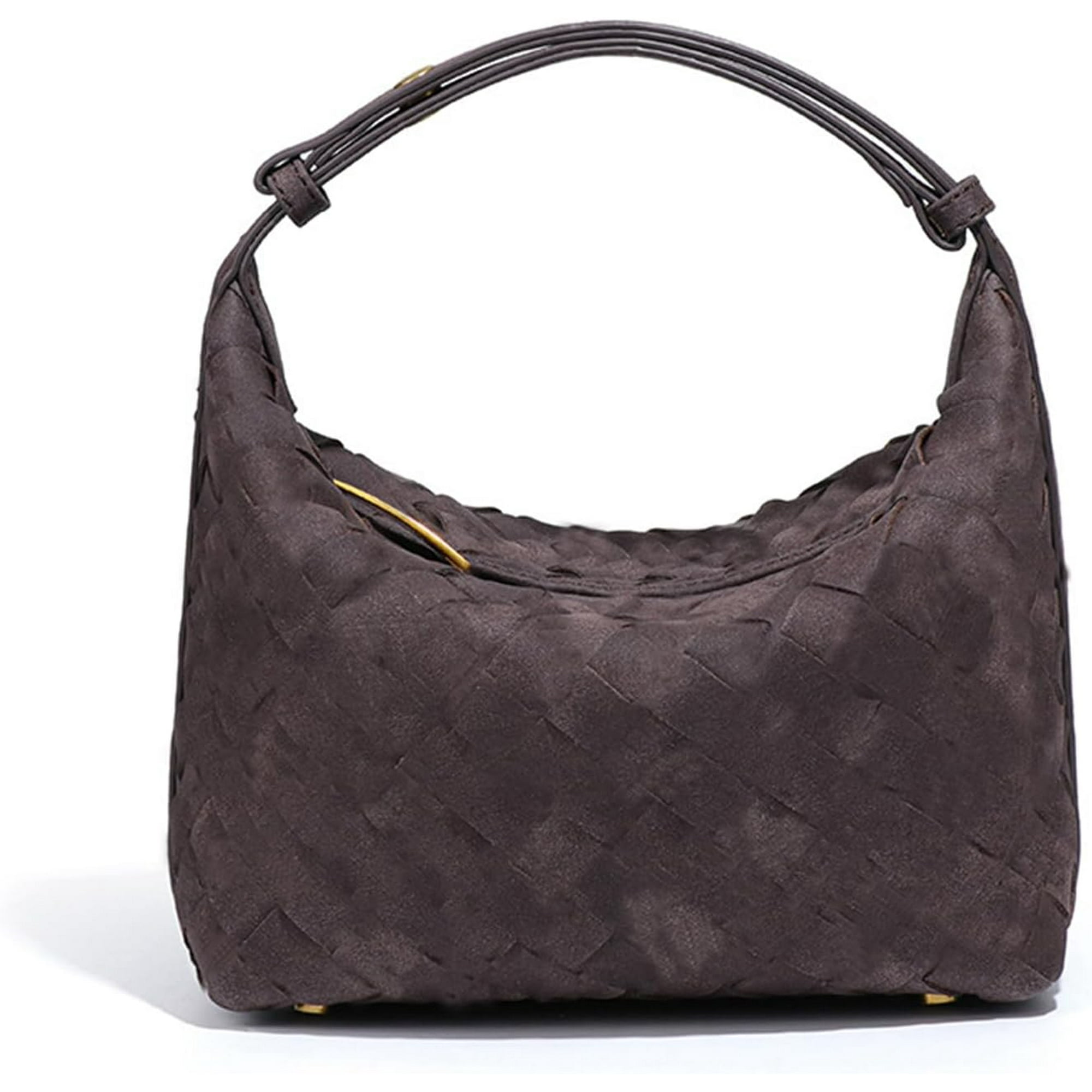 Click here for Salafire Suede Hobo Bag - Womens Woven Leather Sho... prices