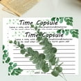 Green Plants Time Capsule Cards Baby Shower 1st Birthday 4x6inch Time ...
