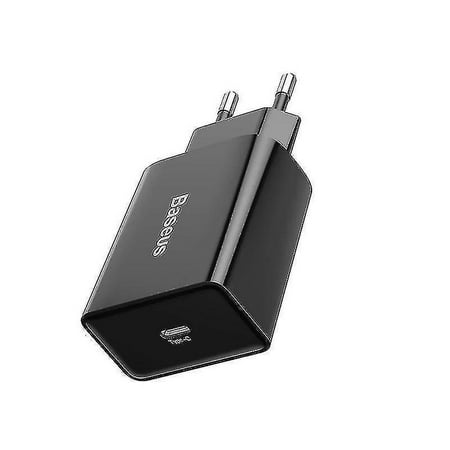 Type-c, Fast Usb Charger For Mobile Phones(Type C Charger Black ...
