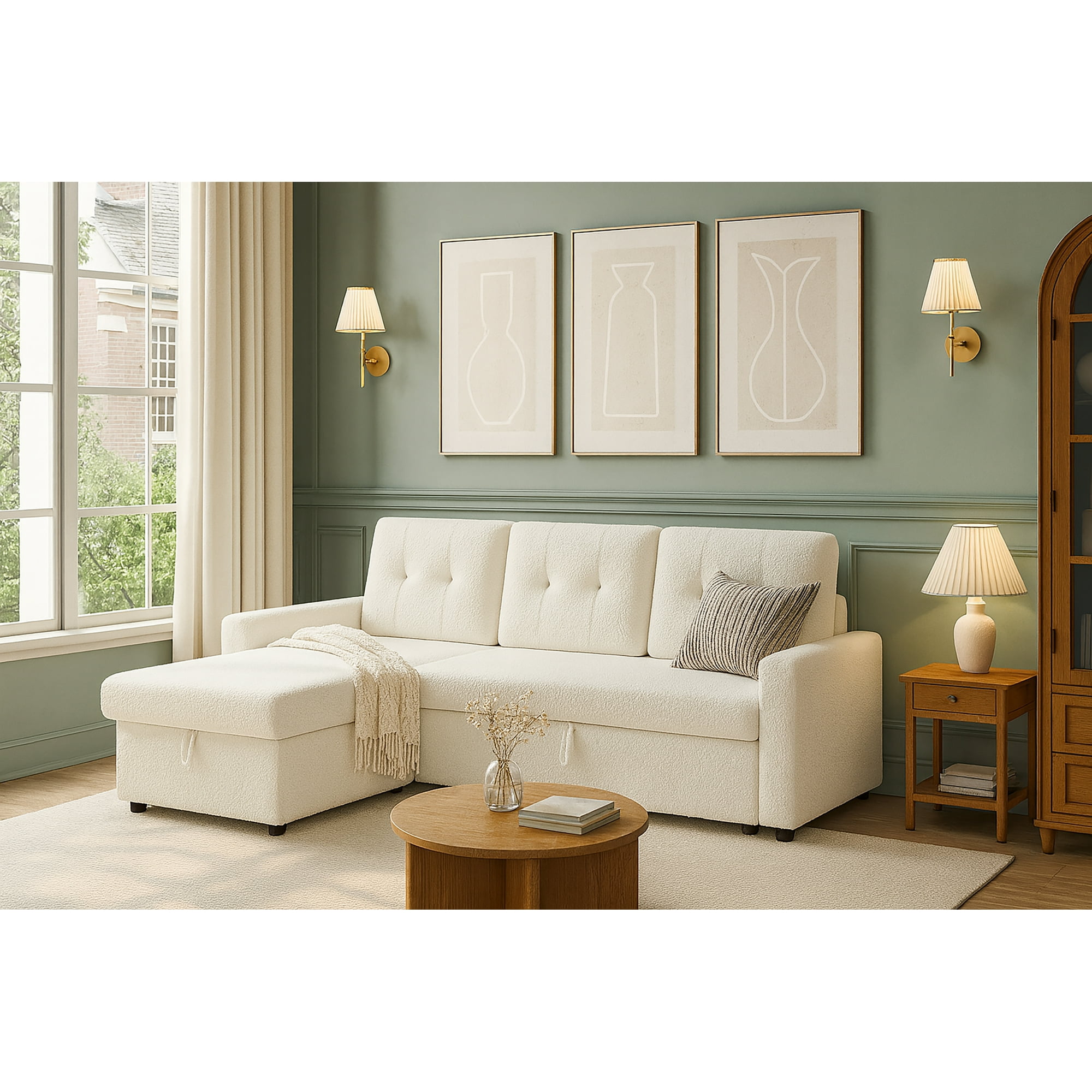 Click here for Toytexx Modular Sectional Sofa  80 Inch L Shape So... prices