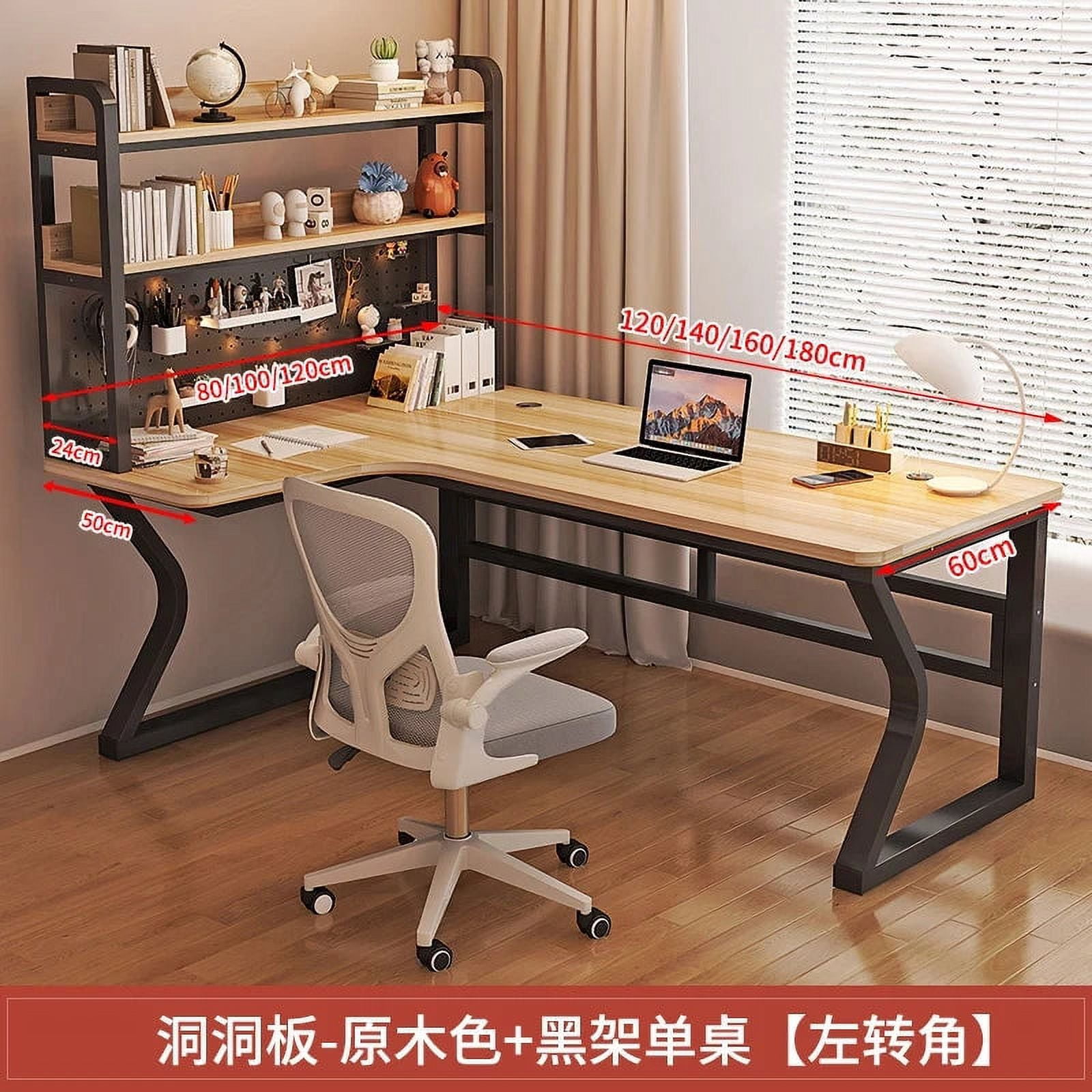 Drawers Luxury Office Desk Bookshelf Storage Bedroom Vanity Computer ...