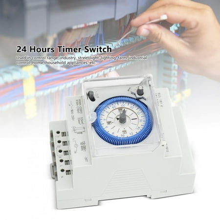 YLSHRF Mechanical Timer,SUL181D Mechanical Timer 15 Minutes 24 Hours ...