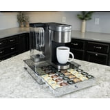 Nifty Keurig Glass Top Rolling Coffee Storage Drawer for K-Cups ...