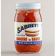 Sabrett Pushcart Style Onions in Sauce, Gluten Free, 15.0 OZ - Walmart.com