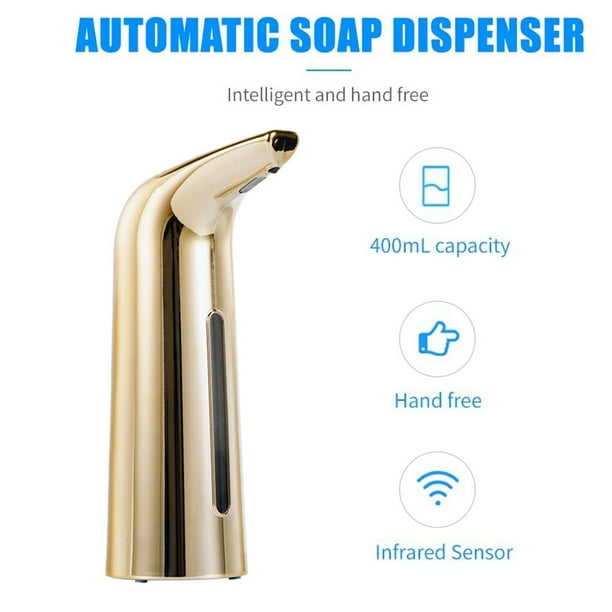 Baohd Automatic Dispenser Battery Power 400ml Intelligent Touchless IR ...