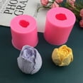 Tulip Flower Silicone Mold Project Making Candle Plaster Making Gift ...