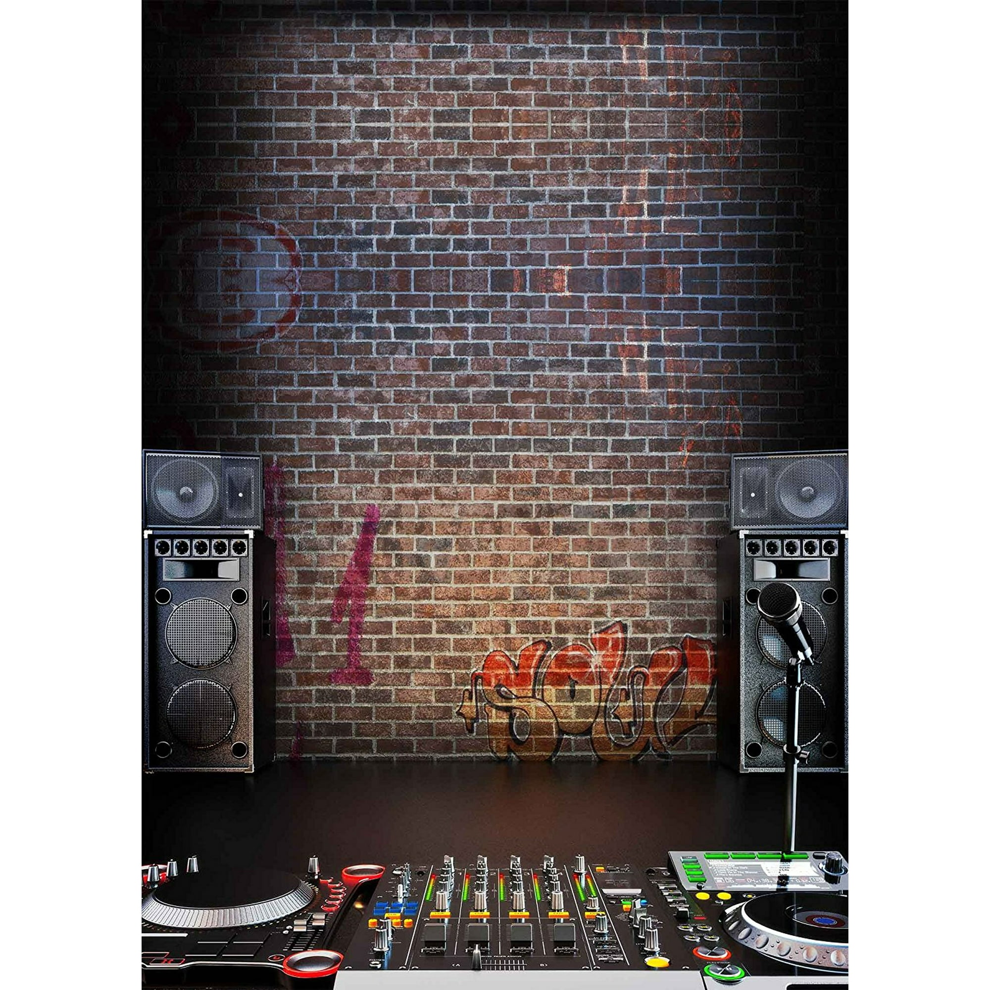Music Studio Backdrop