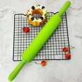 Silicone Rolling Pin Non-Stick DIY Dumpling Roller Bread Cookie Rolling ...