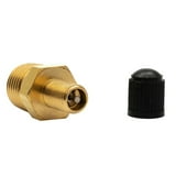 New 1/4 Inch Npt Solid Nickel Plated Brass Air Compressor Tank Fill ...