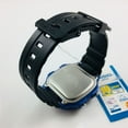 Casio Men's Digital Black Band Square Blue Resin Case Watch AE1300WH ...