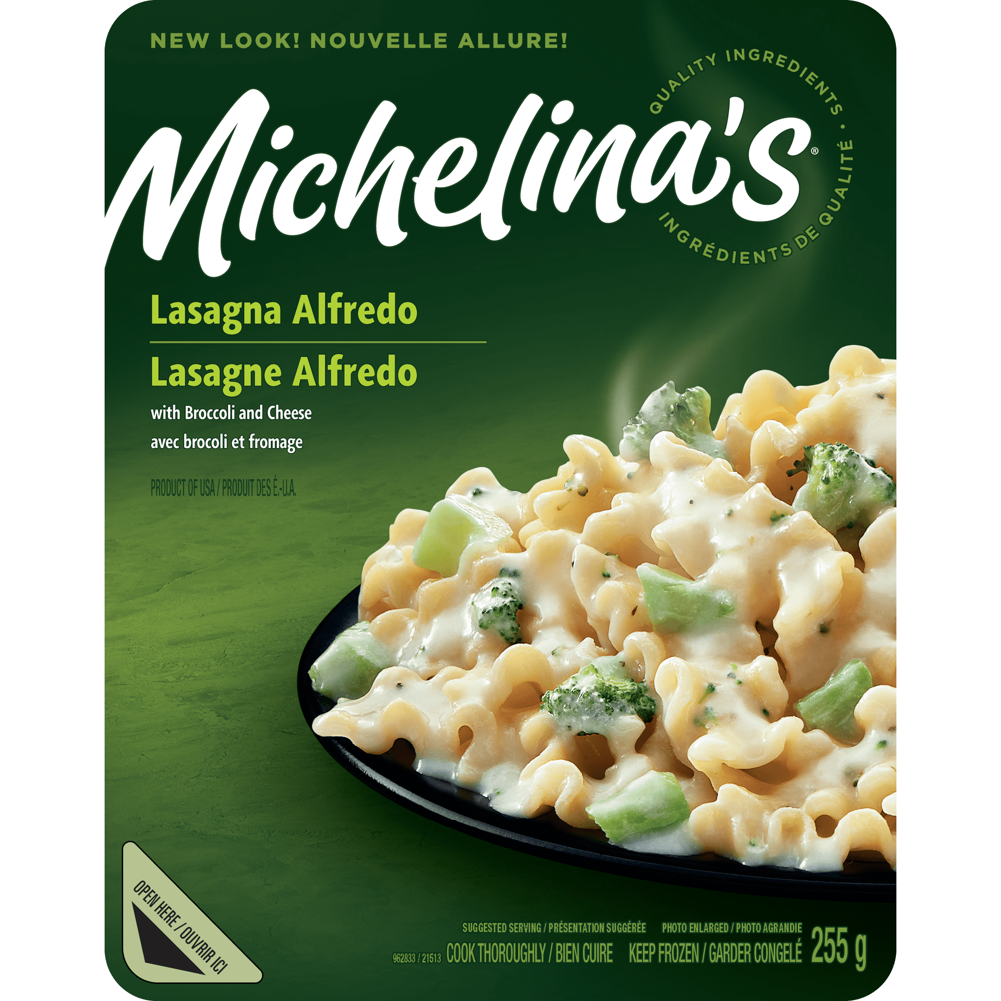 Click here for Michelinas Lasagna Alfredo With Broccoli And Chees... prices