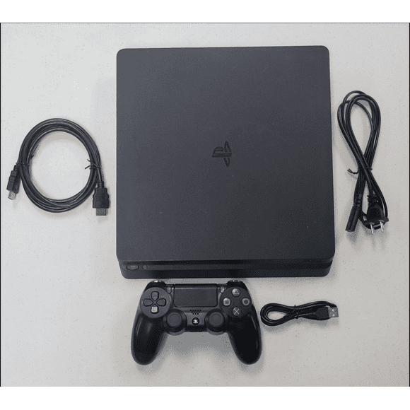 Pre-Owned PlayStation 4 Consoles in Black for Gaming Enthusiasts