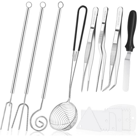 HUACA Candy Dipping Tools Set Includes 3 Pieces Dipping Fork Icing ...