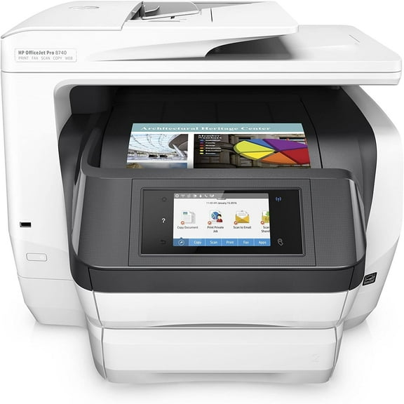 HP OfficeJet Pro 8720 Color Inkjet All-in-One Printer - Walmart.com