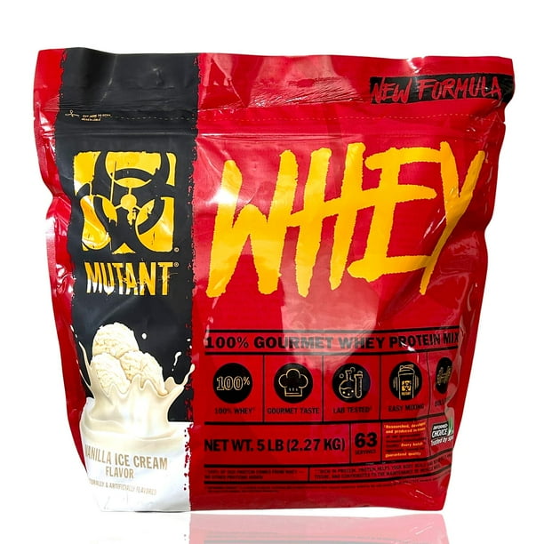 Proteína Mutant Whey 5 Lbs Sabor Vainilla Mutant. MUTANT MUTWHEYVAINILLA | Bodega Aurrera en línea