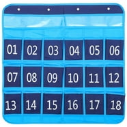 Daily Schedule Pocket Chart Standards Erasable - Walmart.com