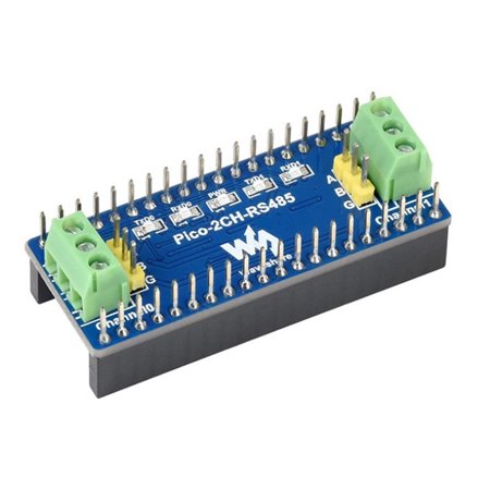 Pico-2CH-RS485, 2-Channel RS485 Module for Raspberry Pi Pico, SP3485 ...