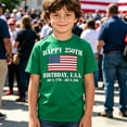 Byoo Toddler Girl Tshirt Happy 250th Birthday USA Flag Graphic ...