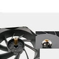 120mm 12V DC Fan High Airflow 3Pin Dual Ball with Metal Guard Brushless ...