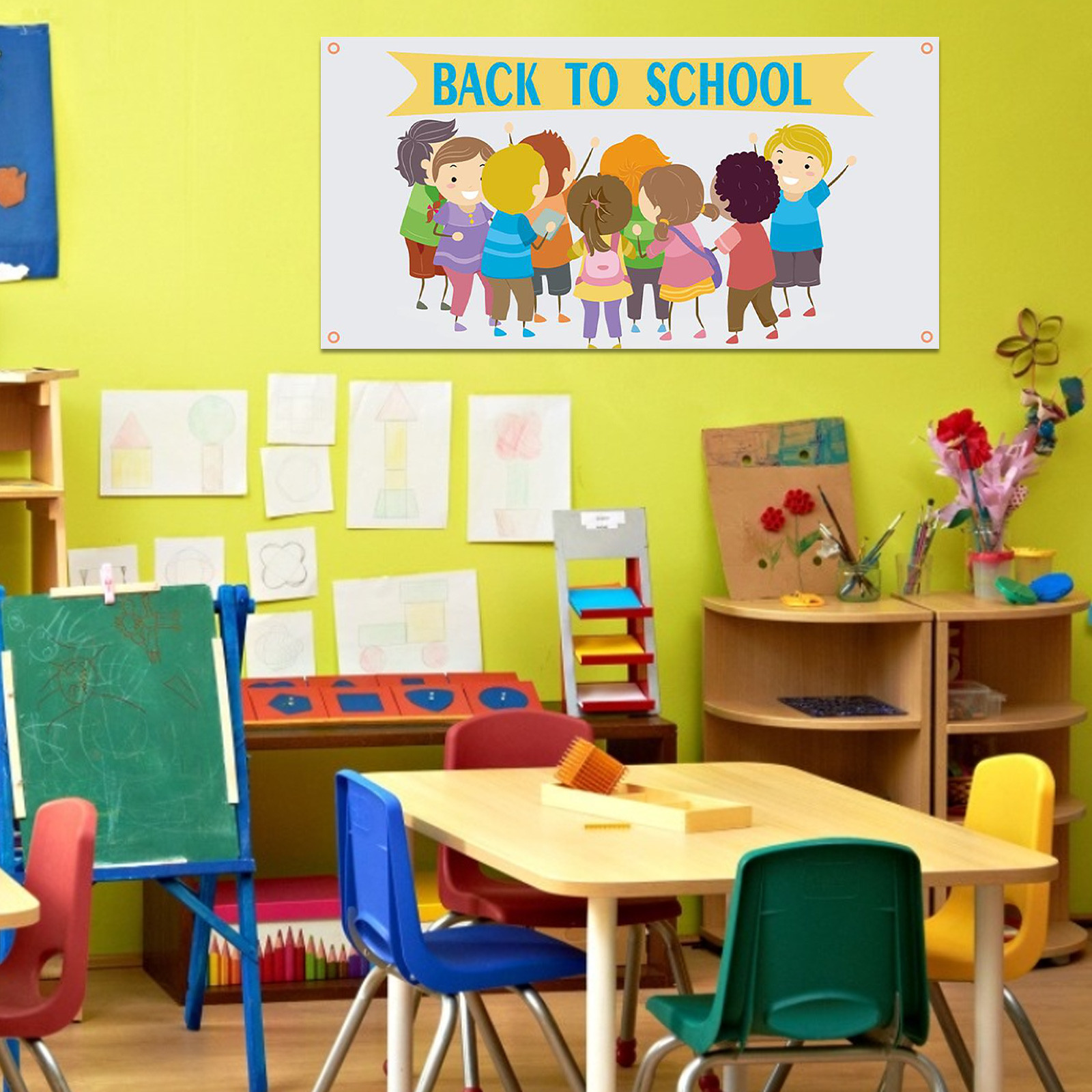 SRstrat Welcome Back Banner Classroom Banner Decorations Welcome ...