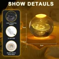 Pokemon Crystal Ball 3D Pikachu Gengar Mewtwo Lamp Base Pokeball ...