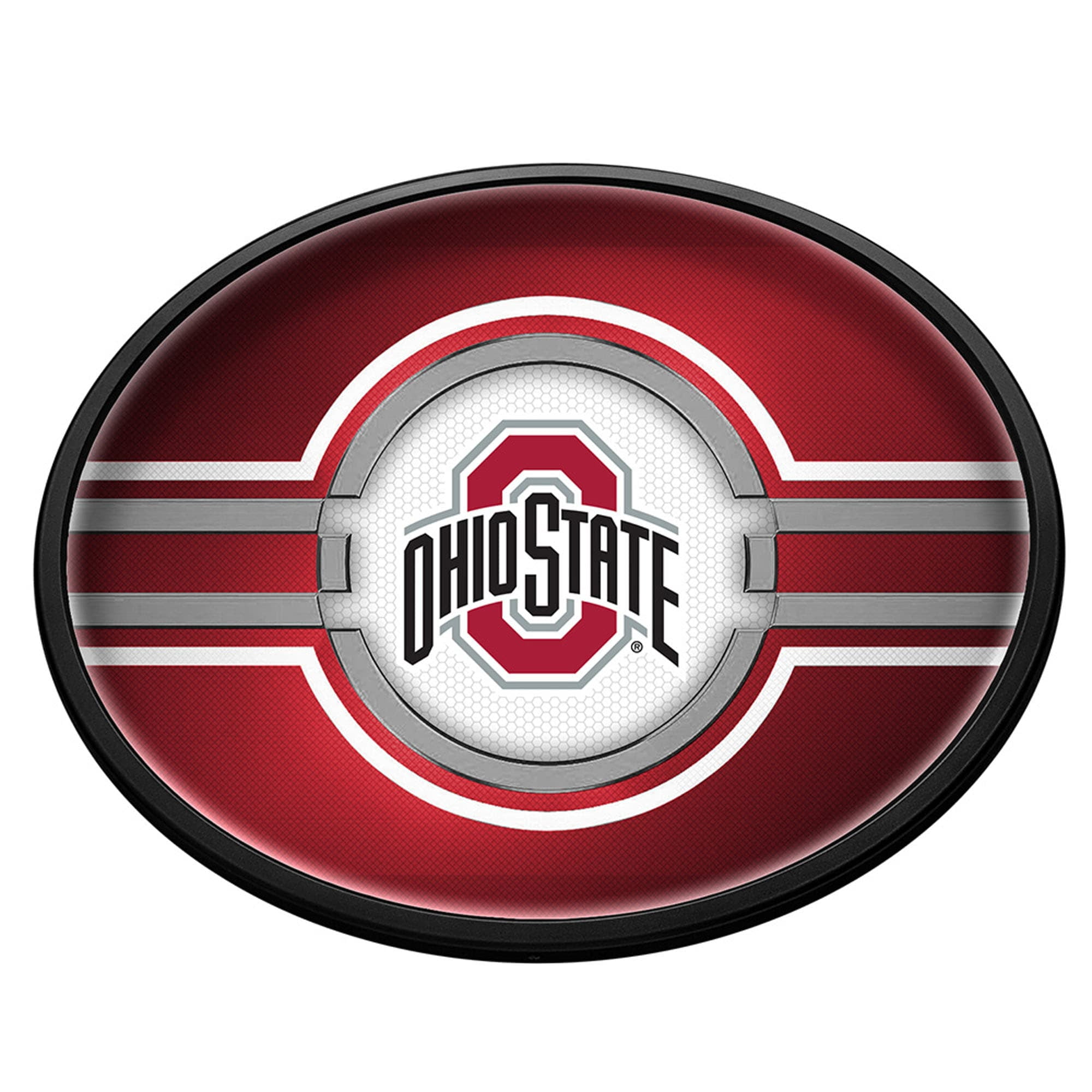 Ohio State Buckeyes 18'' x 14'' Slimline Illuminated Team Wall Sign ...