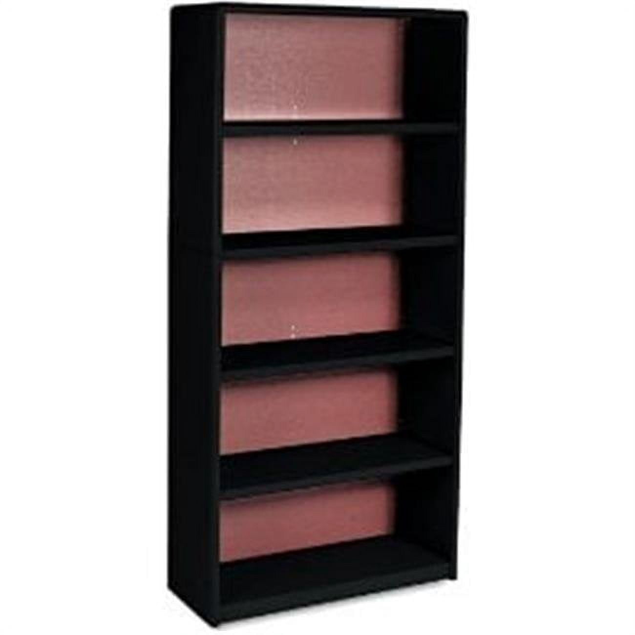 Safco Value Mate Steel Bookcase - Black - 5-Shelf - Walmart.com