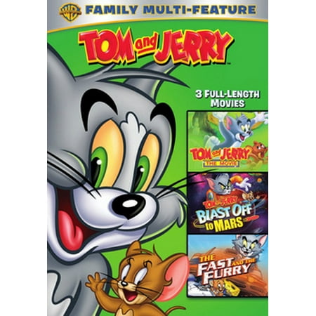 Tom & Jerry 3 Full-Length Movies (DVD) - Walmart.com
