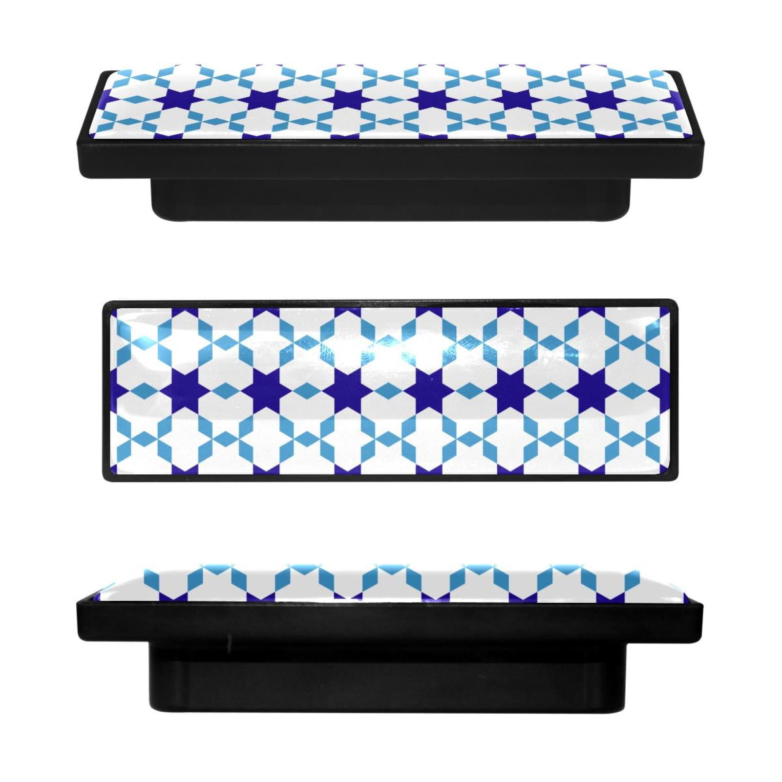 4 Pcs Rectangle Cabinet Handle Cupboard Knob Drawer Pulls Handle ...