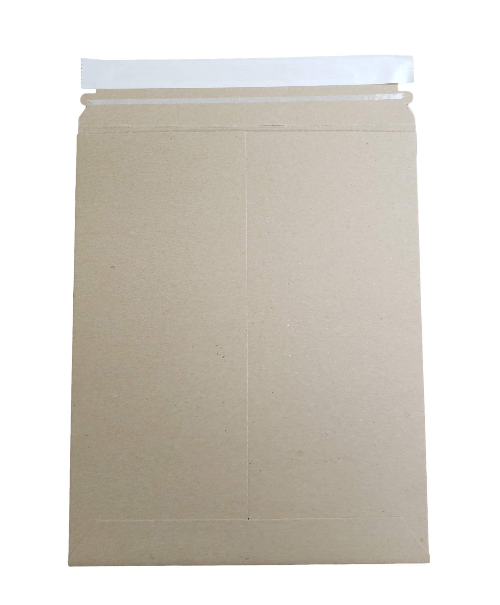 Hard Stay Flat White Mailers - Envelopes with Self-Seal Tape for ...