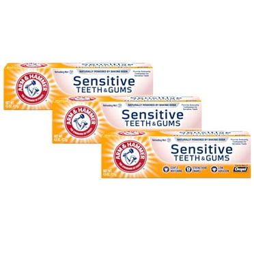 Arm And Hammer Sensitive Teeth And Gum Toothpaste 4.5 oz 3 Pack ...