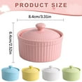 CMrtew 10 oz Ramekins with Lids Oven Safe, Creme Brulee Ramekin ...