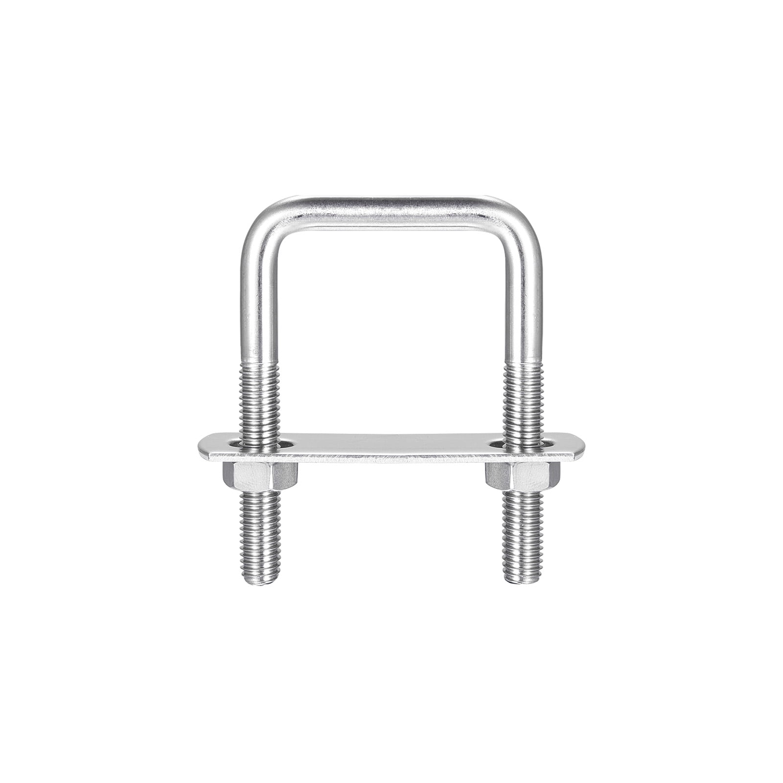 Square U-Bolts 2 Sets 42mm Inner Width 65mm Length M8 304 Stainless ...