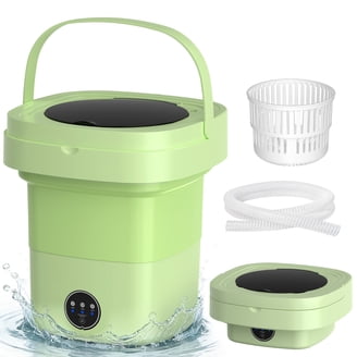 QUIOCOZY Portable Washing Machine, 16L Mini Foldable Washer with Spin ...