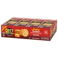 RITZ Spicy Cheddar Cheese Sandwich Crackers, Lunch Snacks, 8 Snack ...