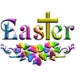 CafePress - Easter Cross And Flowers Mugs - 15 oz Ceramic Large White ...