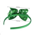 BDKWID-3PCS St Patrick's Day Green White Headbands for Women Girls ...