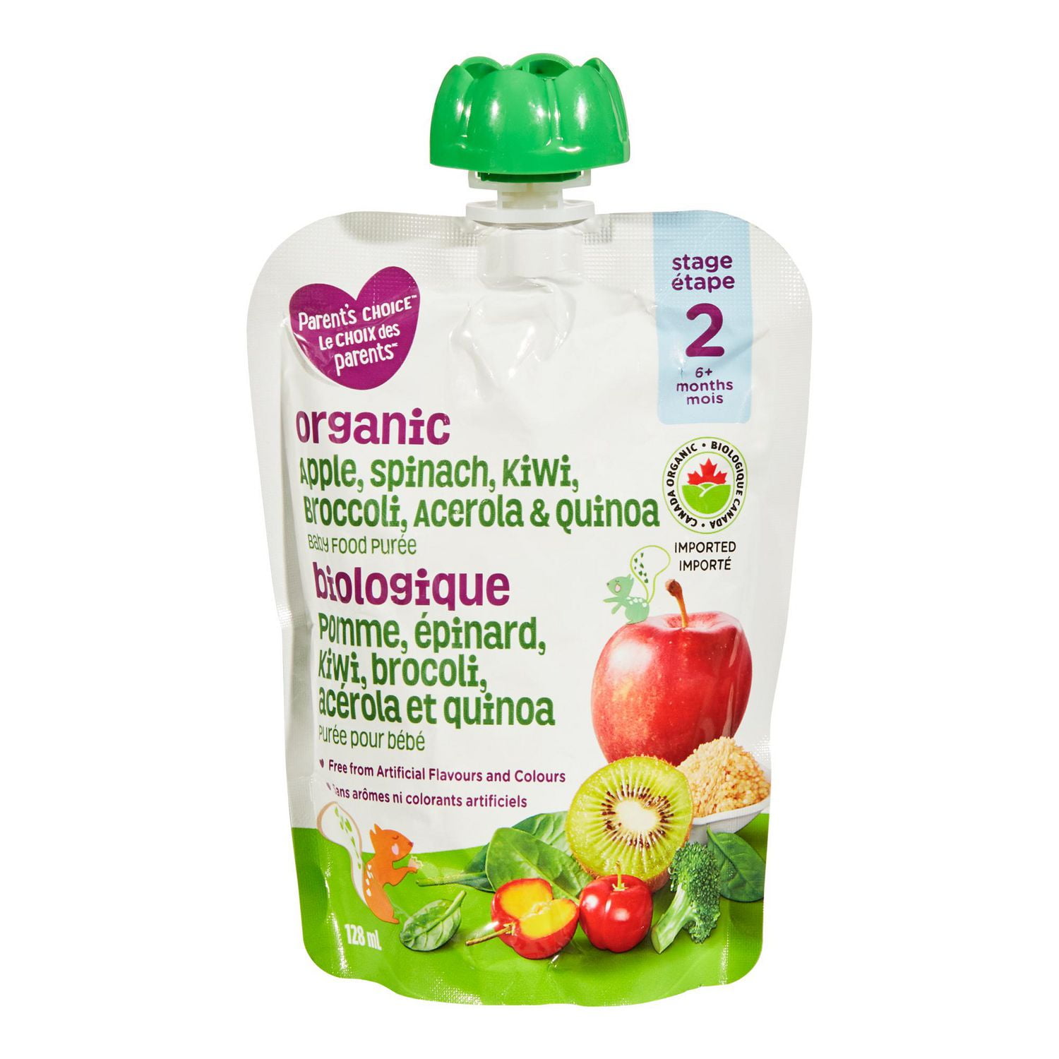 Click here for Parents Choice Parents Choice Organic Apple  Spina... prices