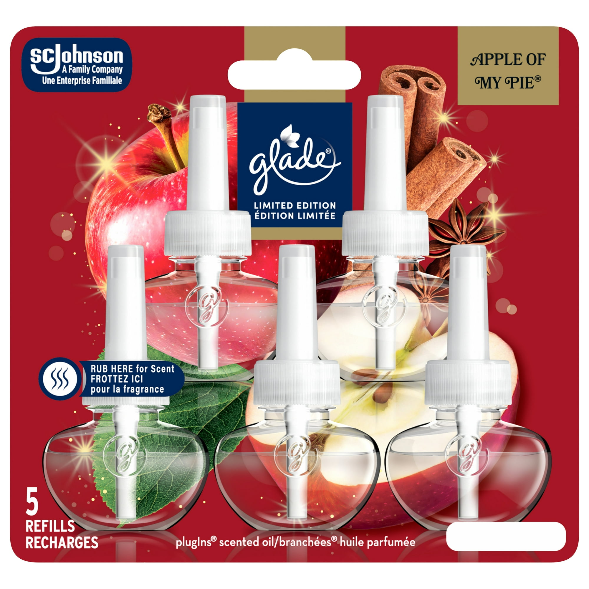 Click here for Glade Plugins Scented Oil 5pk Refill Vp - Apple Of... prices